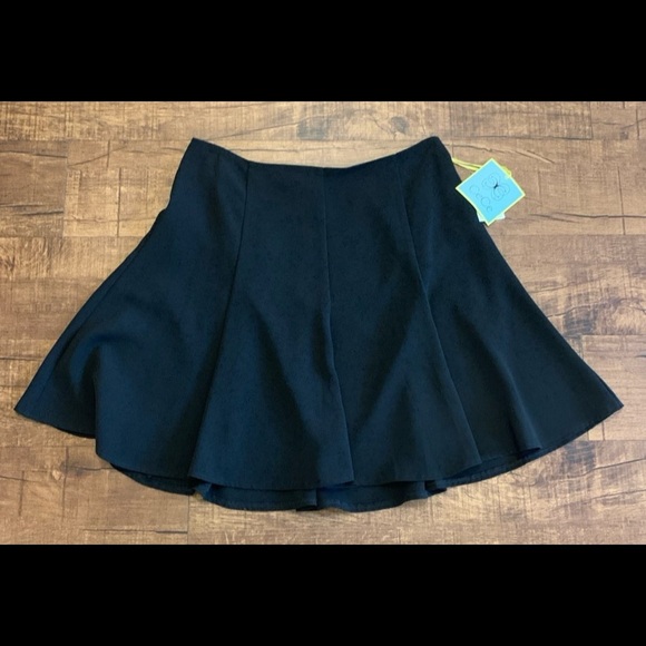CeCe | Skirts | Cece Black Flounce Skirt | Poshmark